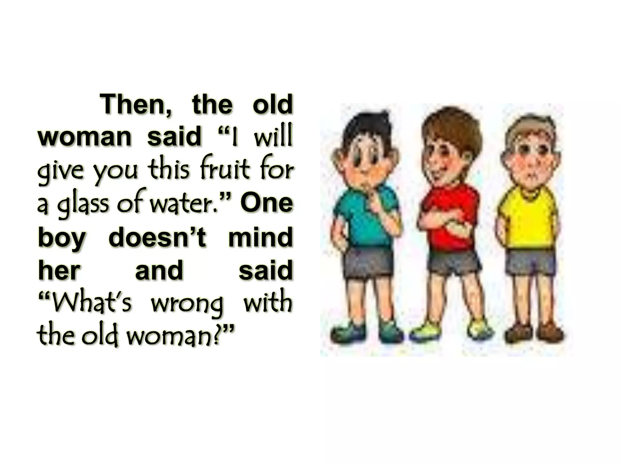 The Sweetest Fruit (A short children story) | PPTX