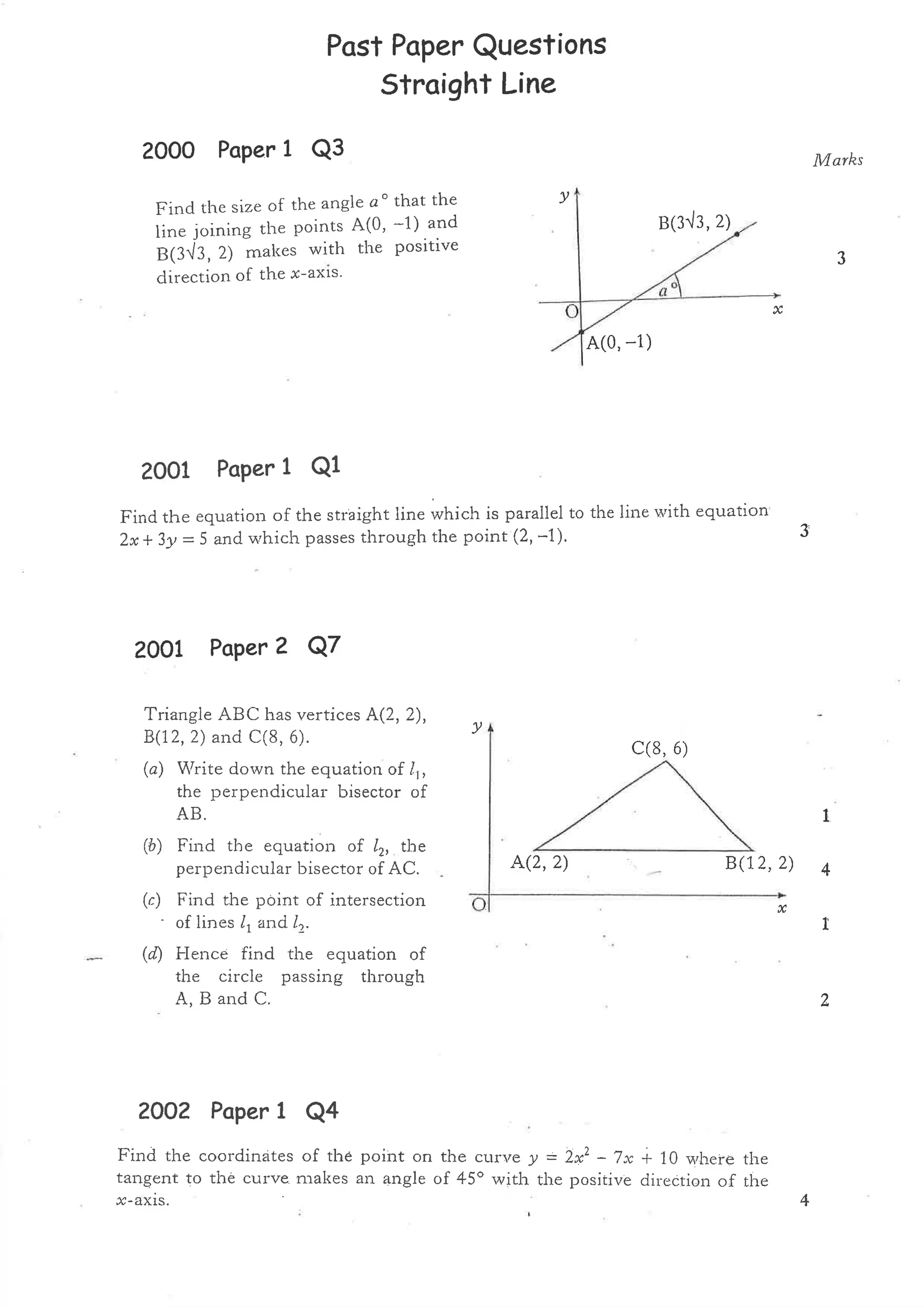 The straight line | PDF