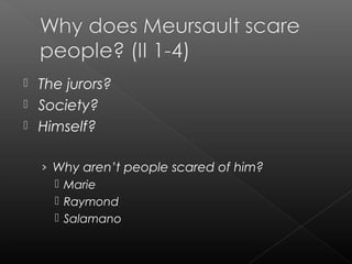 The stranger part ii | PPT