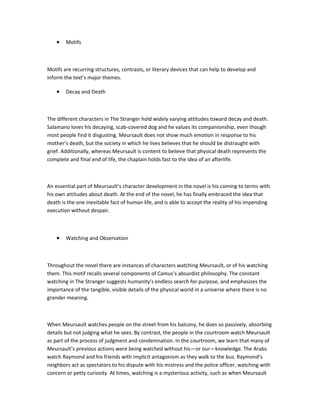 The stranger themes | RTF | Christianity | Religion & Spirituality