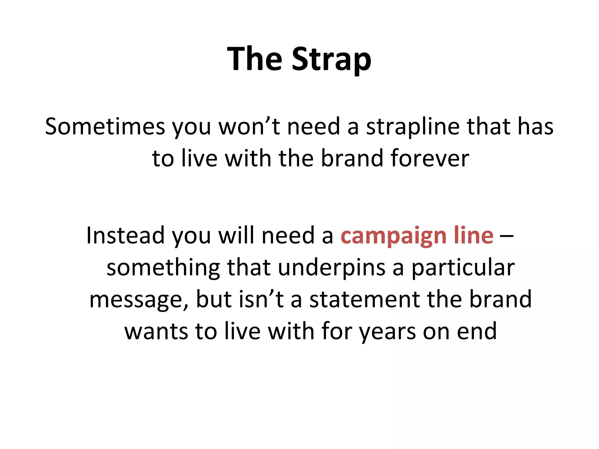 The strap | PPT