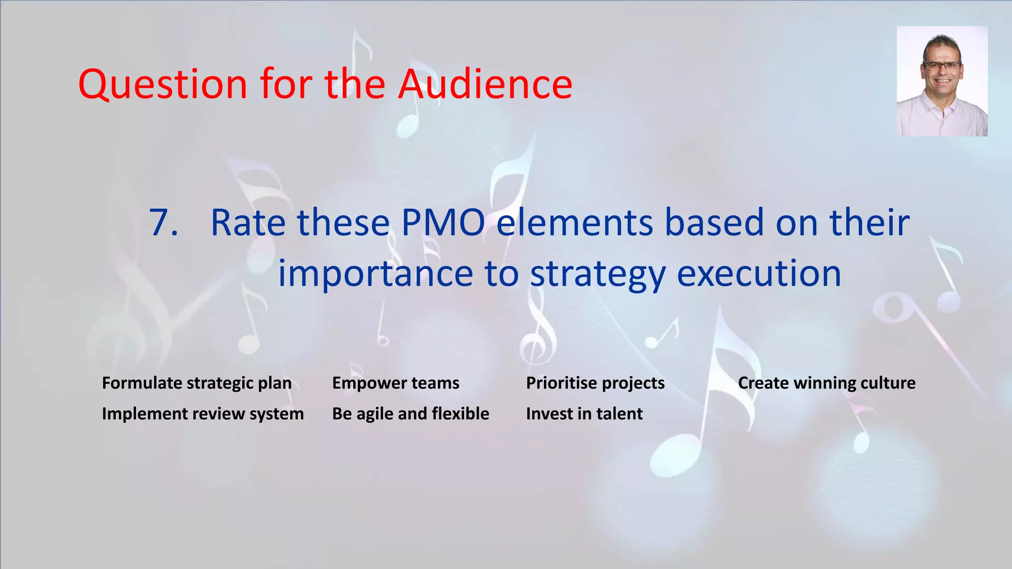 The Strategic PMO - 7 elements of successful strategy execution | PDF