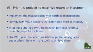 The Strategic PMO - 7 elements of successful strategy execution | PDF