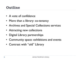 The strategic significance of the hardiman research building 26jan14 | PPT