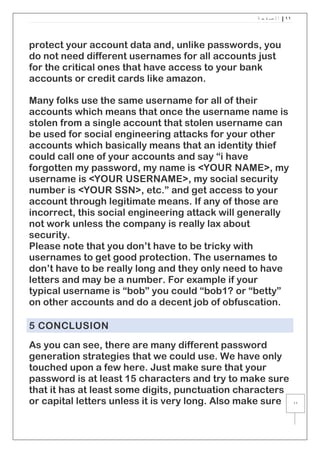 The strategies of password | PDF