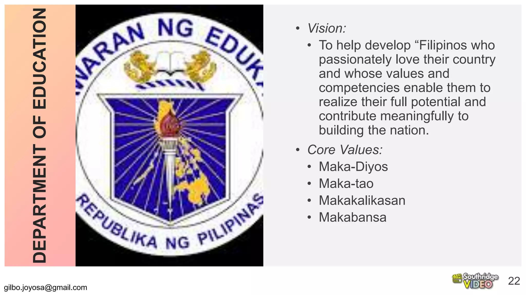 The strengths and weaknesses of the filipino character a socio cultural ...