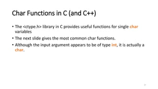 The string class | PPT