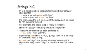 The string class | PPT