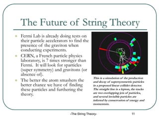 The String Theory.ppt