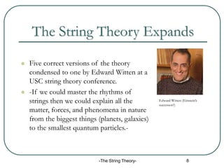 The String Theory.ppt
