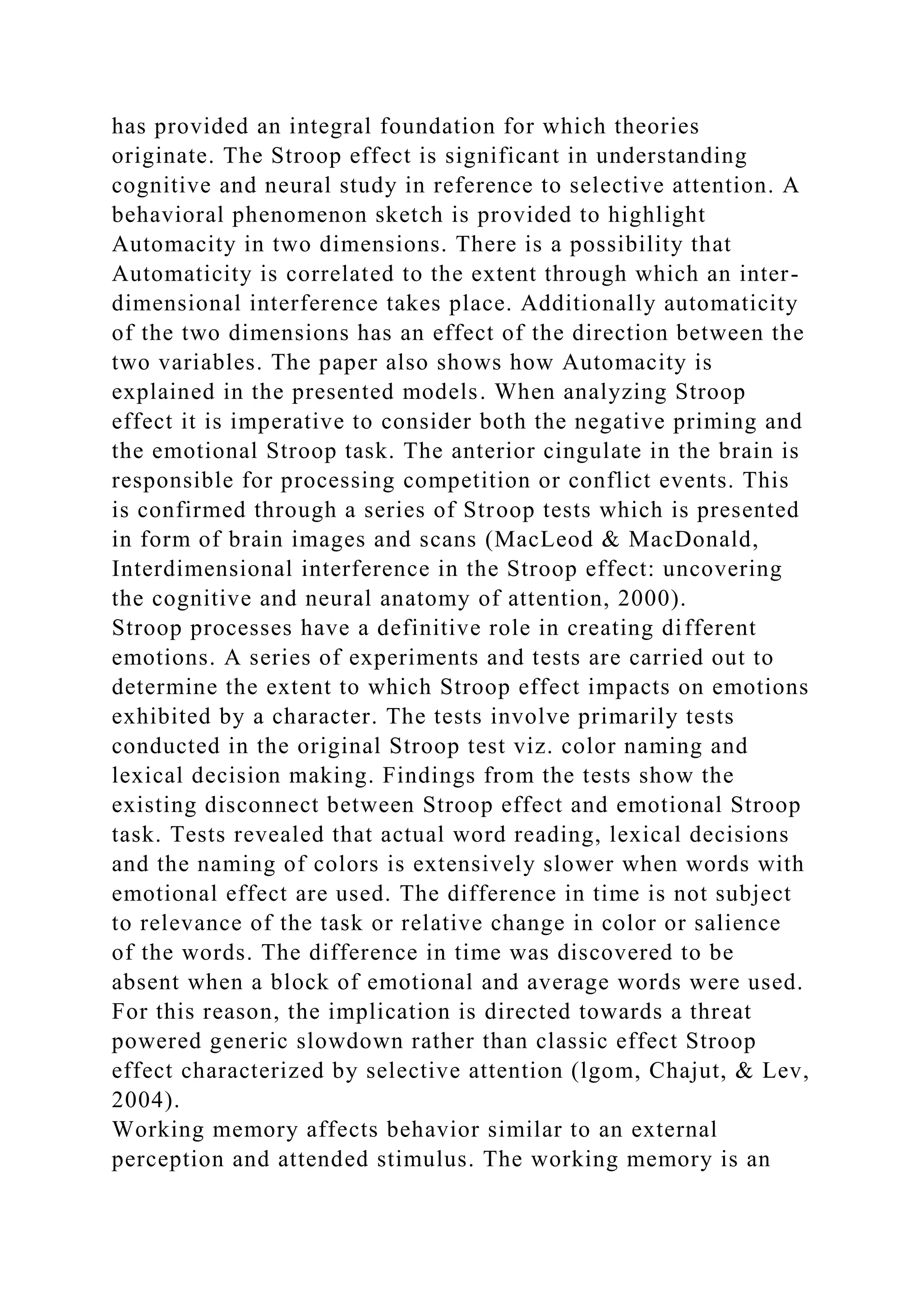 The Stroop EffectEffect18TitleStudent’s NamePro.docx