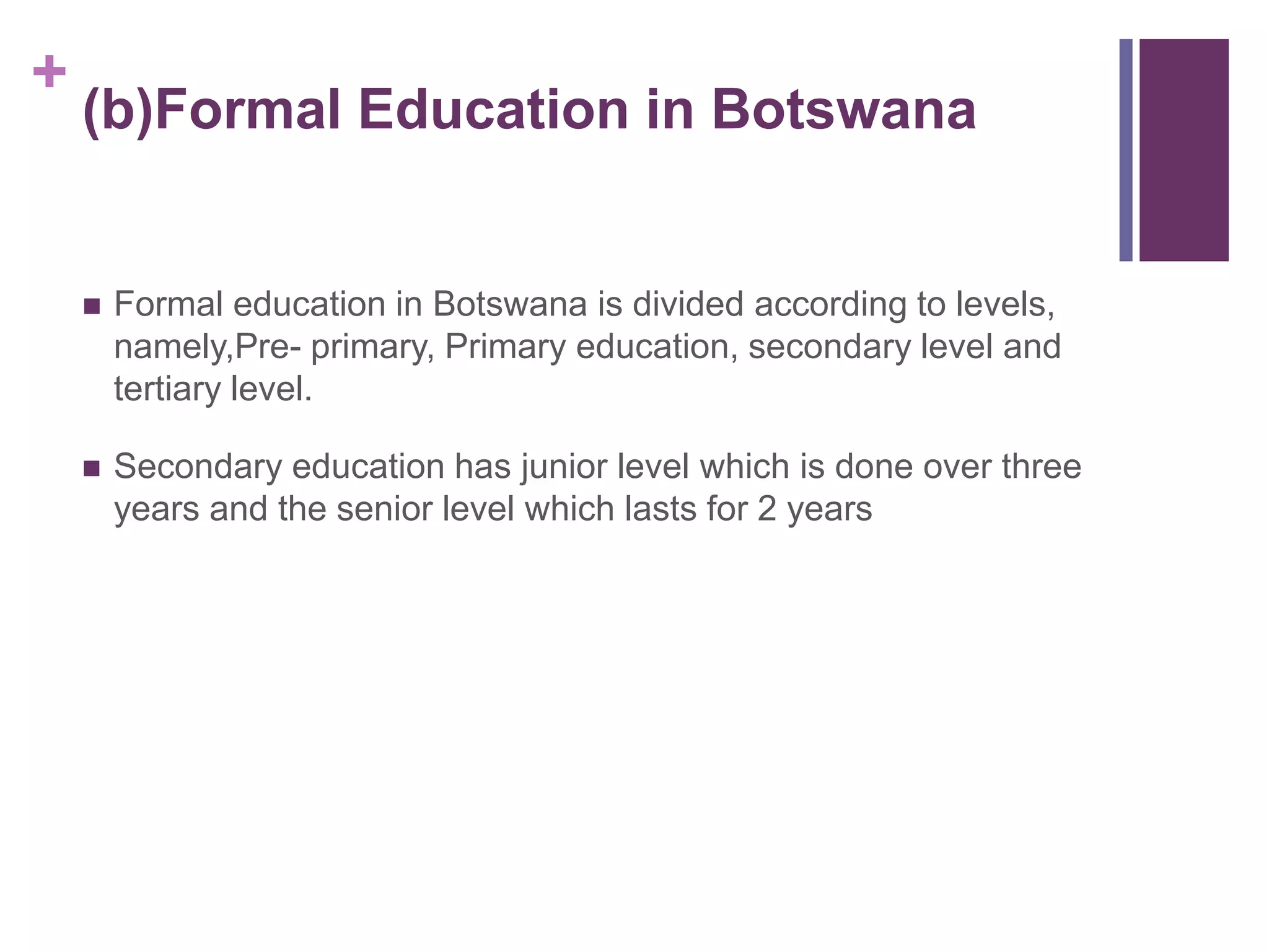 The strucrure of formal and non formal education | PPT