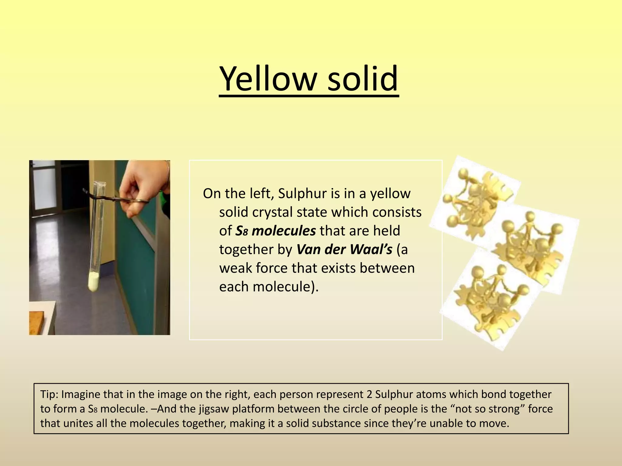 The structure and bonding of plastic sulphur | PPT