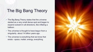 The Structure and Origin of the Universe.pptx