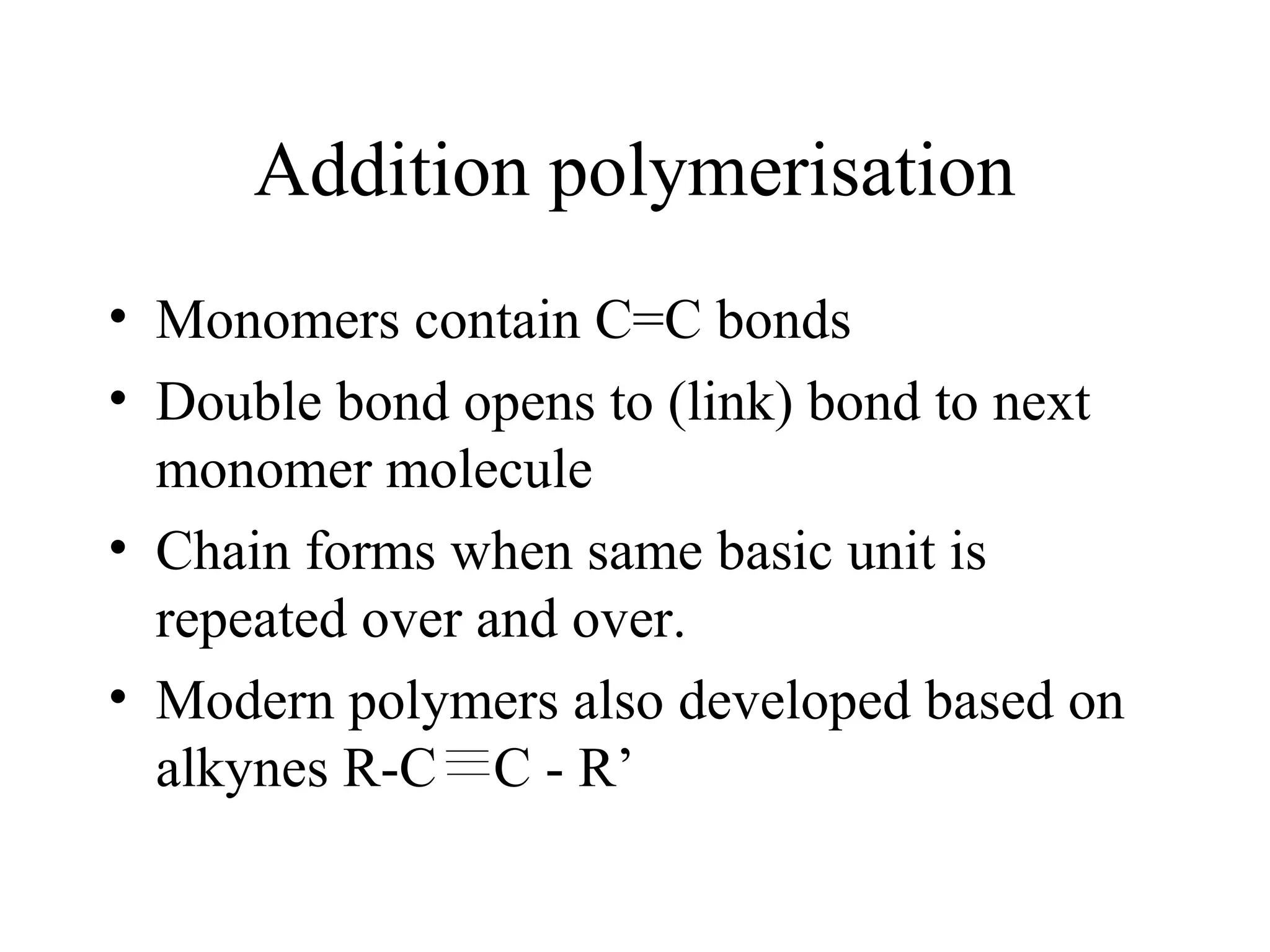 The structure and properties of polymers | PPT