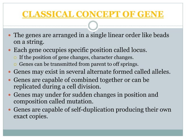 The structure & function of genes | PPTX | Genetics | Science