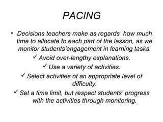 The structure of a language lesson | PPT