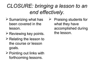 The structure of a language lesson | PPT
