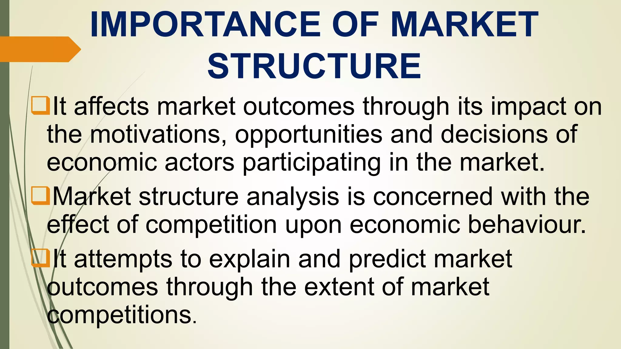 The structure of a market and the system by suman saha | PPTX