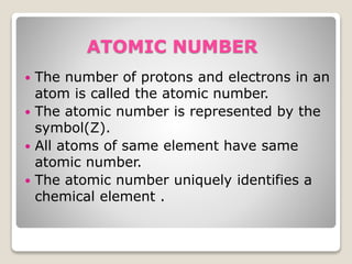The Structure of an Atom | PPTX