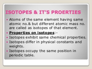 The Structure of an Atom | PPTX