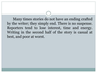The structure of a news story | PPTX
