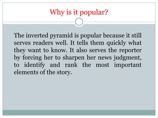 The structure of a news story | PPTX