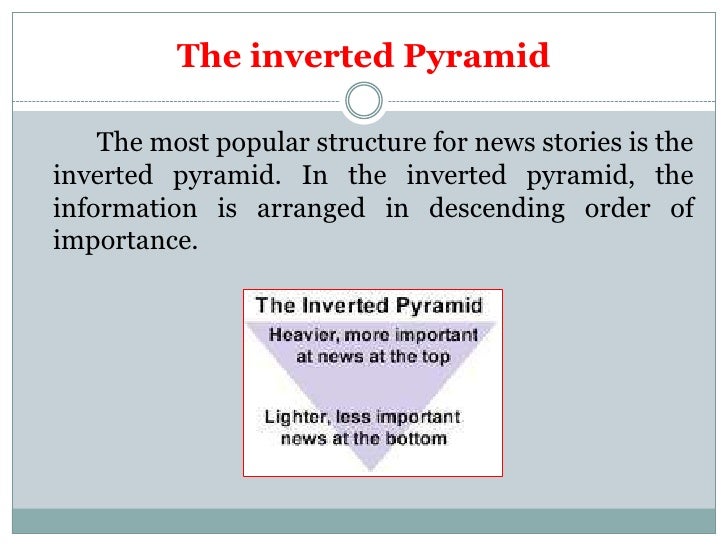 The Structure Of A News Story the-structure-of-a-news-story