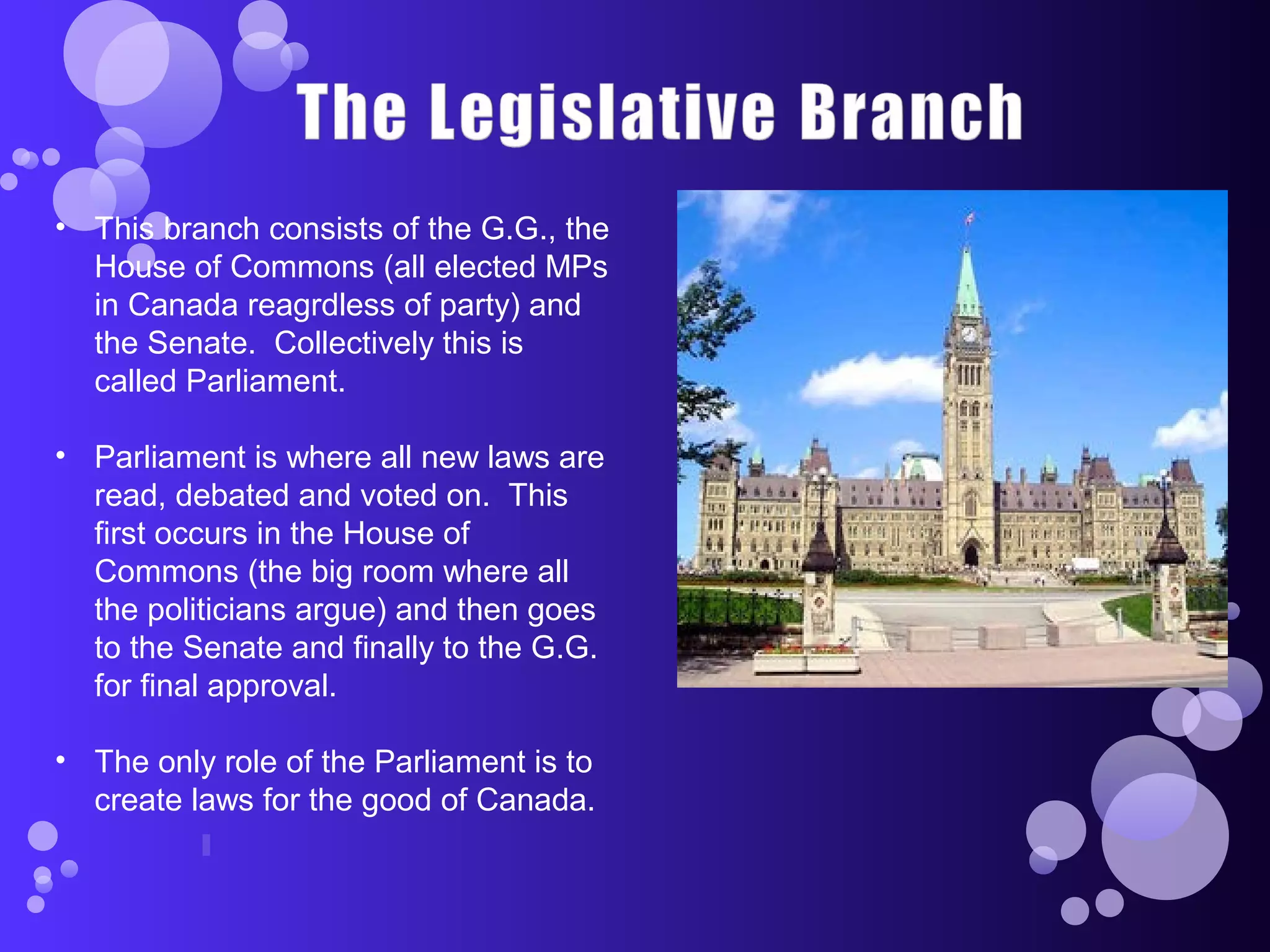 The structure of canada’s government | PPT