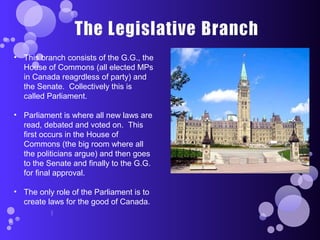 The structure of canada’s government | PPT
