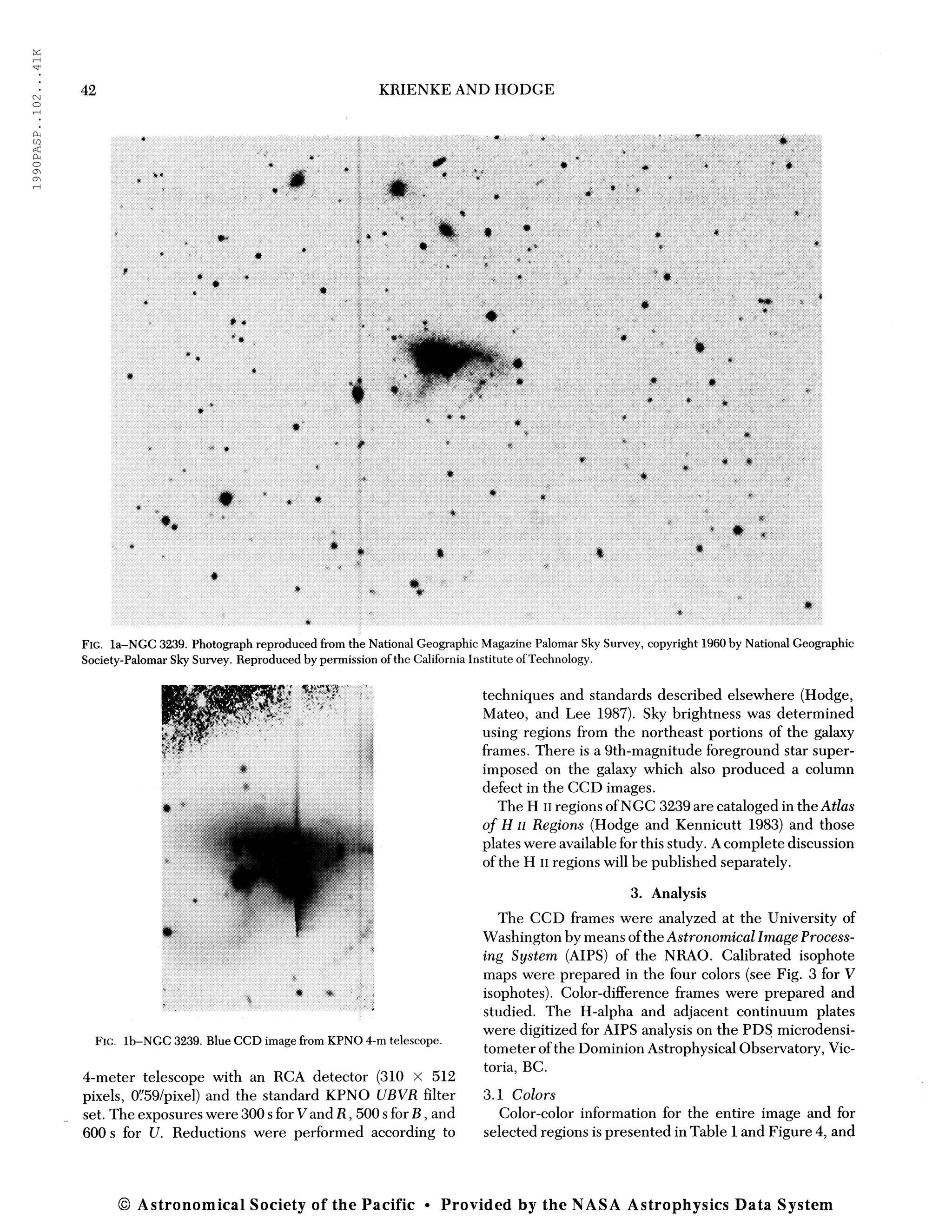 The structure of_irregular_galaxy_ngc3239 | PDF | Science