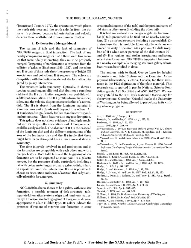 The structure of_irregular_galaxy_ngc3239 | PDF | Science