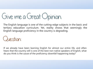 The structure of language | PPT