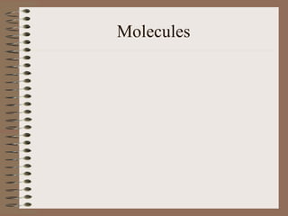 Structure of Matter, Atoms and Molecules | PPT | Chemistry | Science