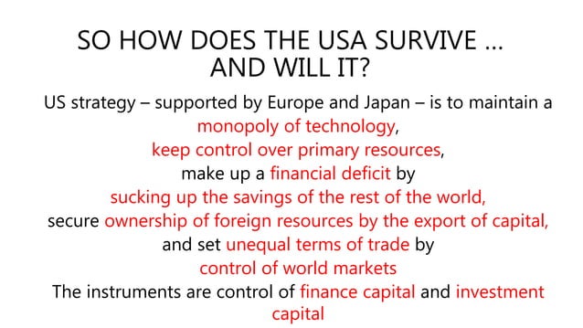 The structure of modern imperialism | PPTX