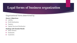 The Structure of organizations | PPTX