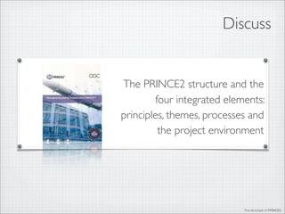 The structure of prince2 | PPT