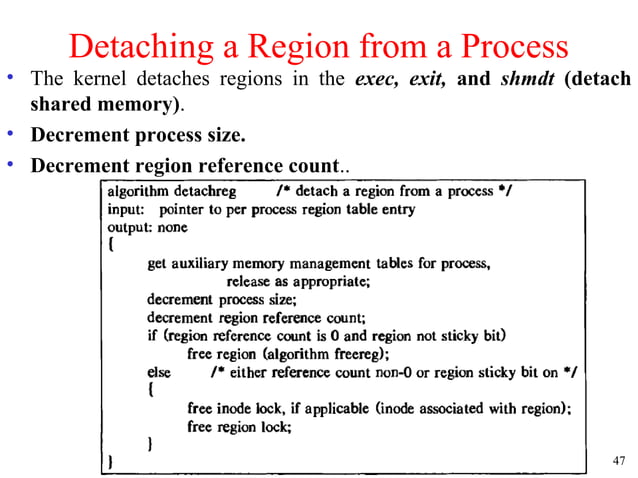 The structure of process | PPT | Operating Systems | Computer Software ...