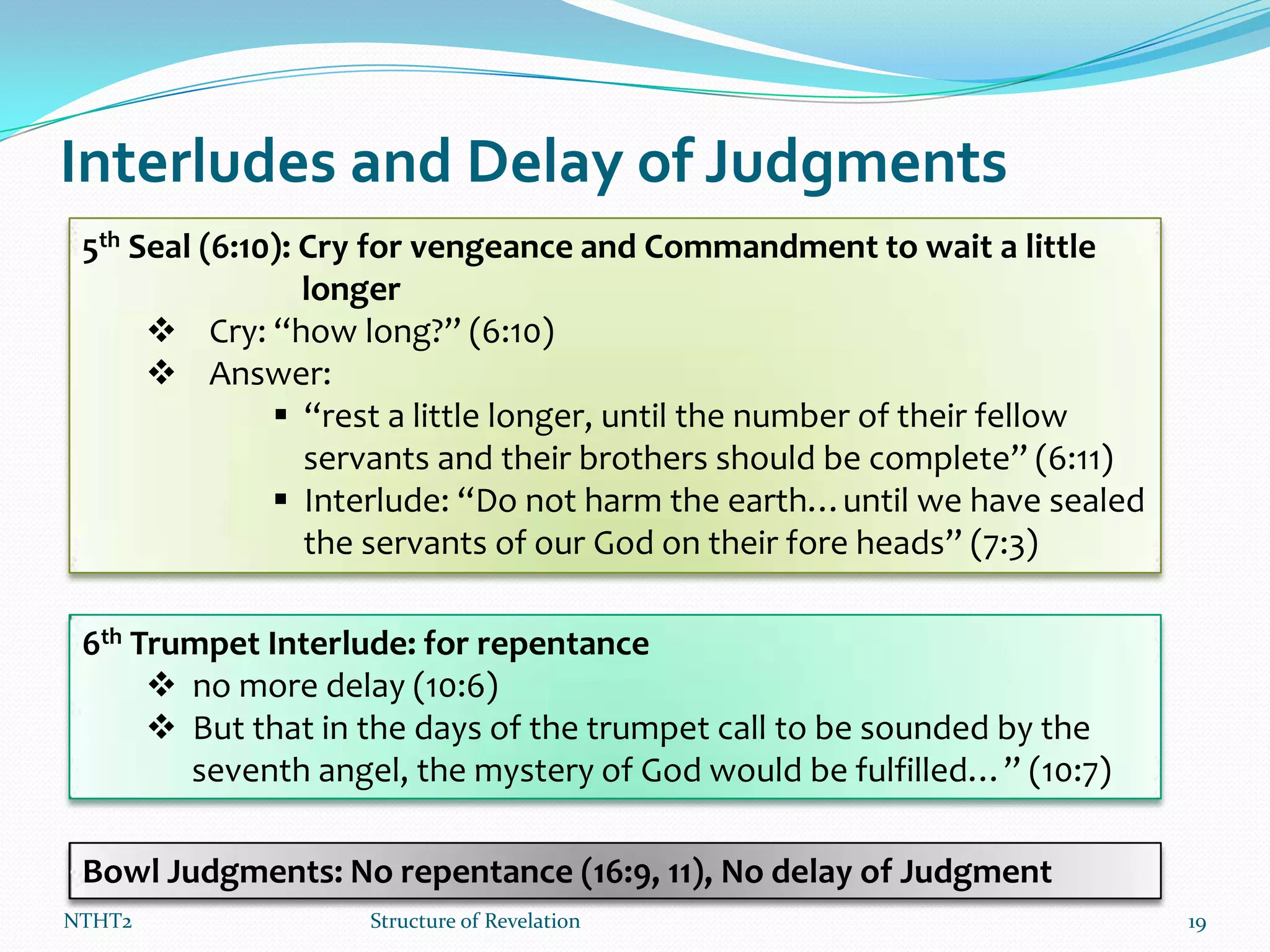The structure of revelation | PPTX