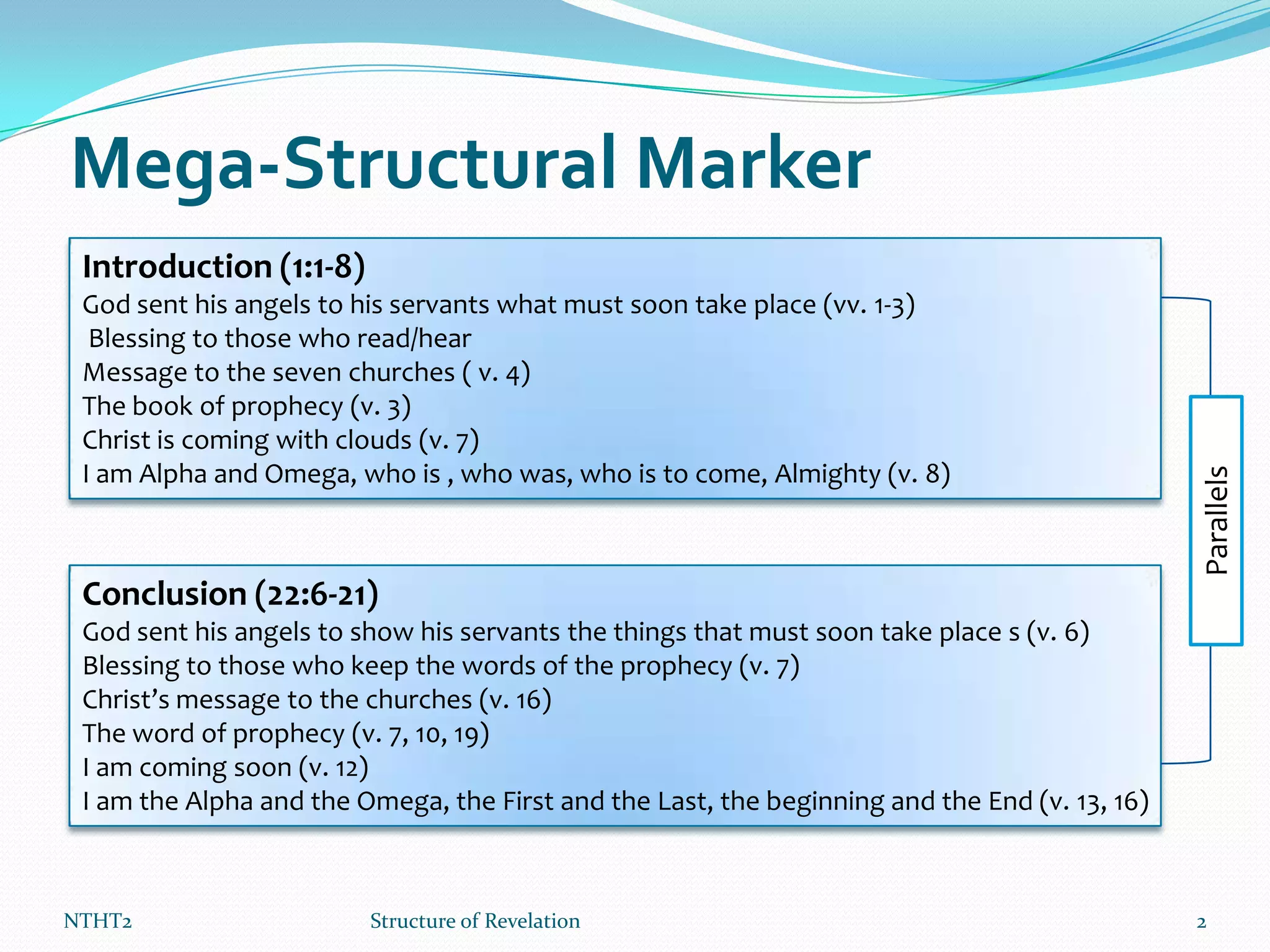 The structure of revelation | PPTX