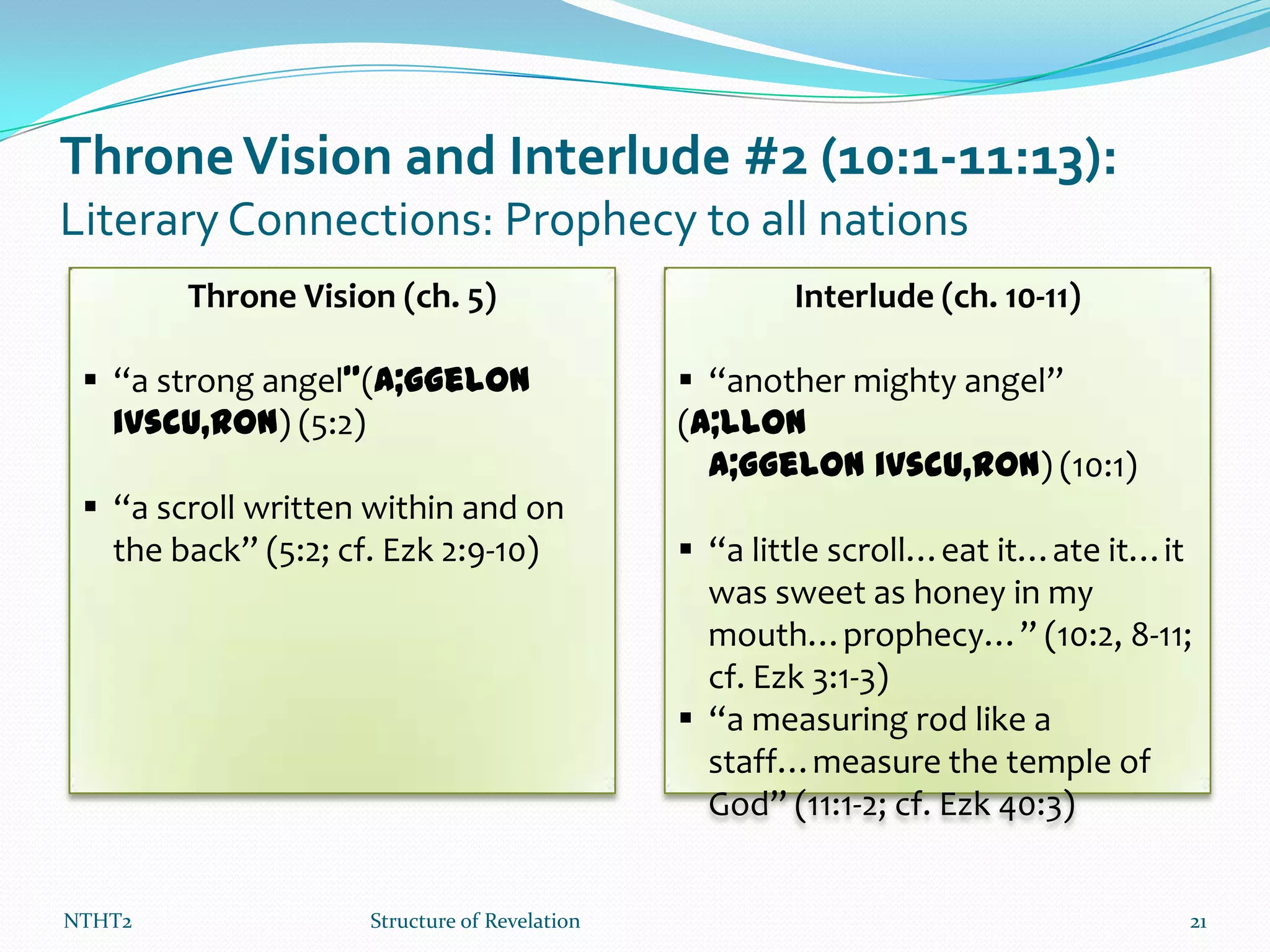 The structure of revelation | PPTX