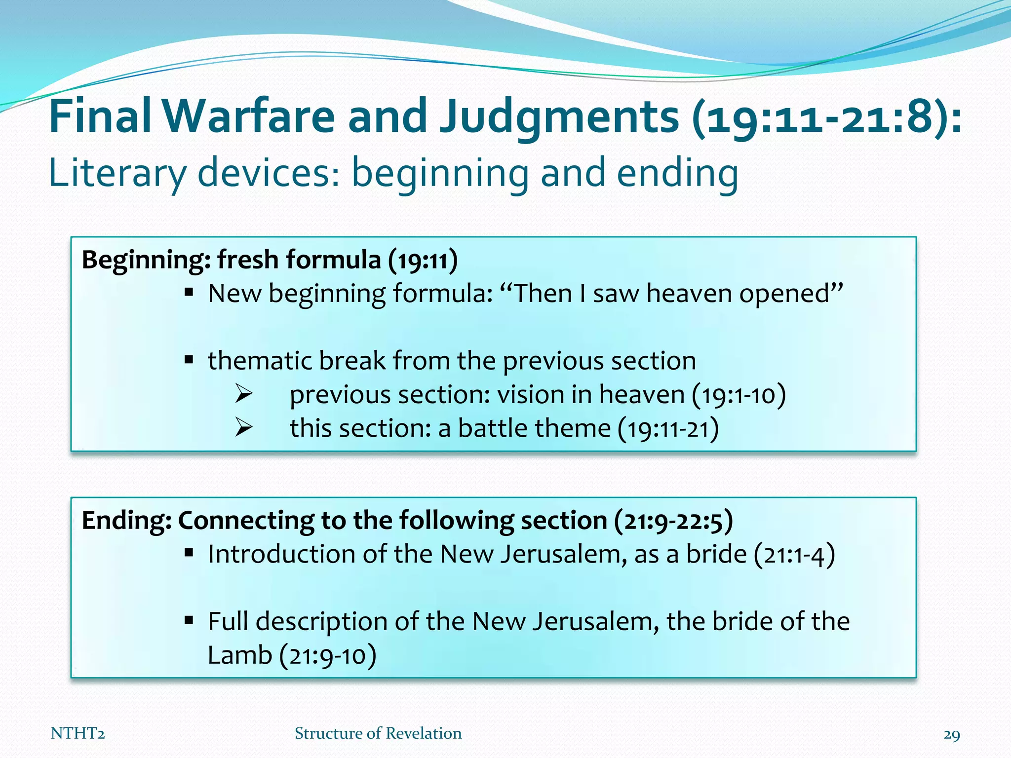 The structure of revelation | PPTX