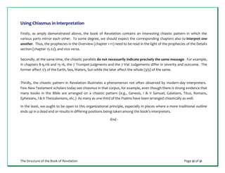 The Structure of the Book of Revelation | PDF