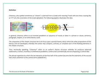 The Structure of the Book of Revelation | PDF