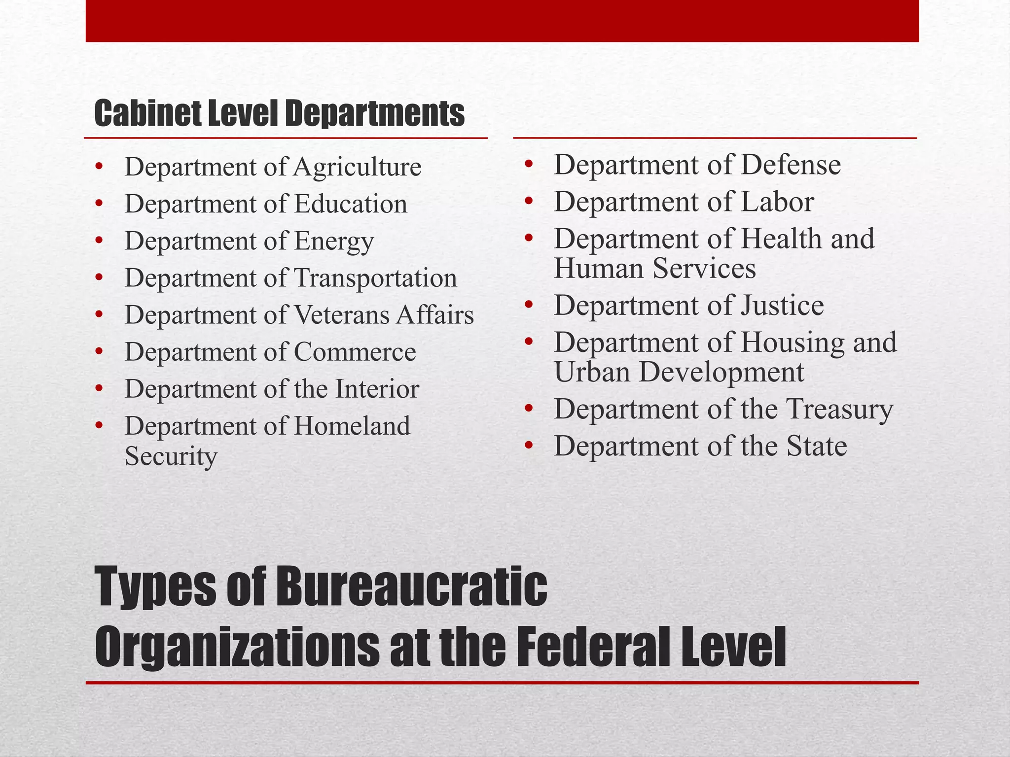 The structure of the american government | PPTX