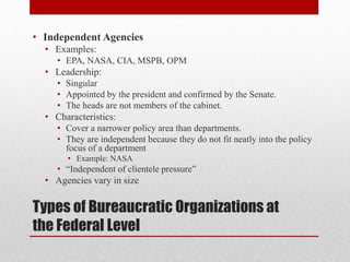 The structure of the american government | PPTX