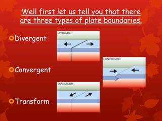 The structure of the earth and plate tectonics | PPTX