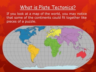 The structure of the earth and plate tectonics | PPTX