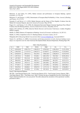 The structure of the nigerian banking sector and its impact on bank performance | PDF