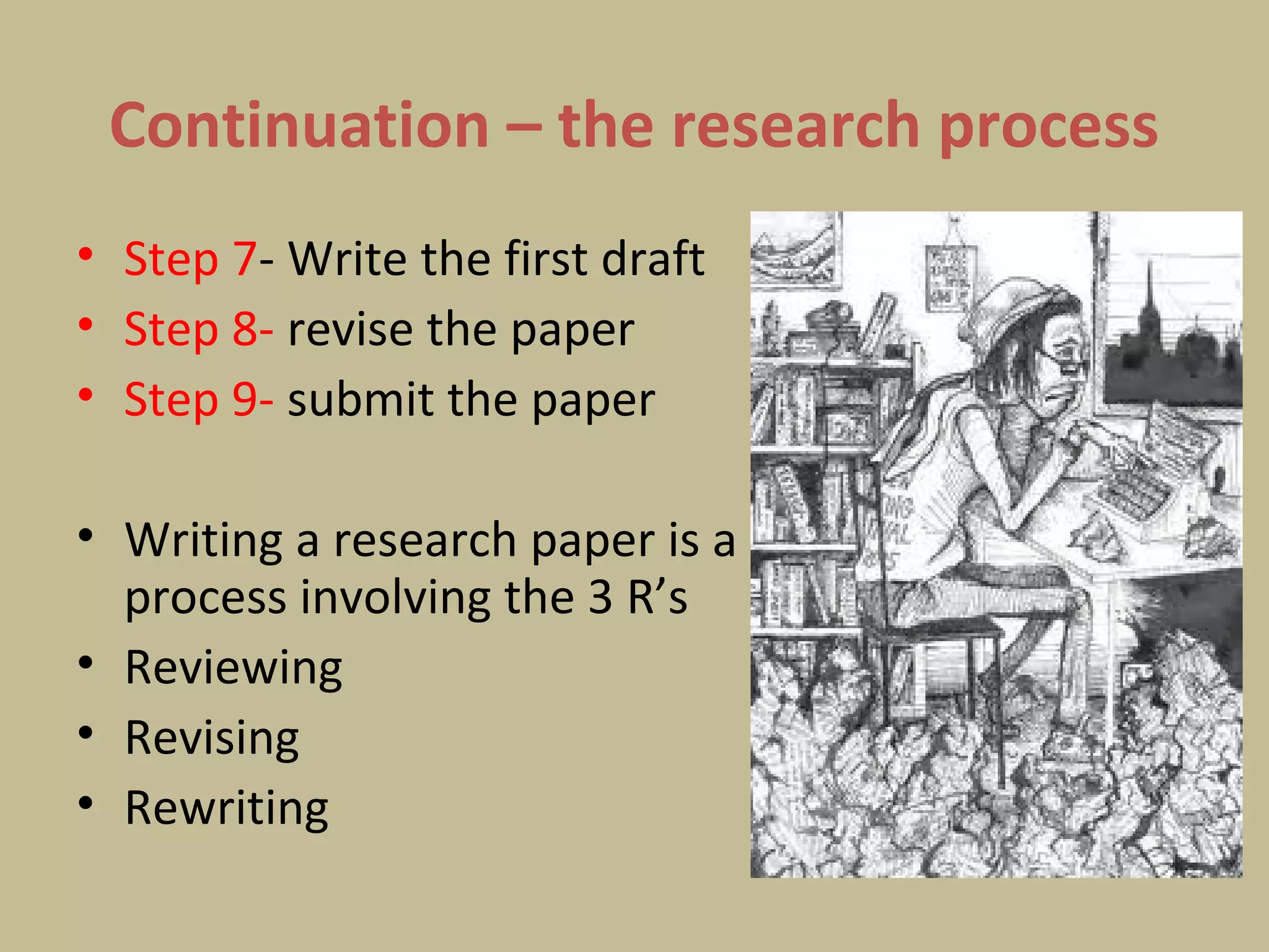 The structure of the research paper | PPT